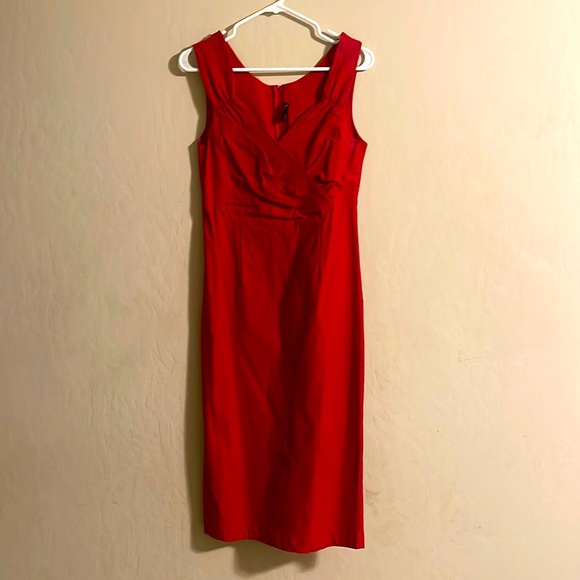 RockSteady | Dresses | Red Body Hugging Wiggle Dress | Poshmark